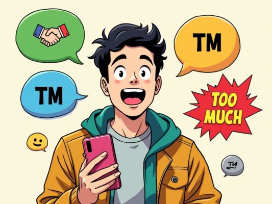 Decode "TM" in Text: What It Means and When to Use It! - Puns Collection